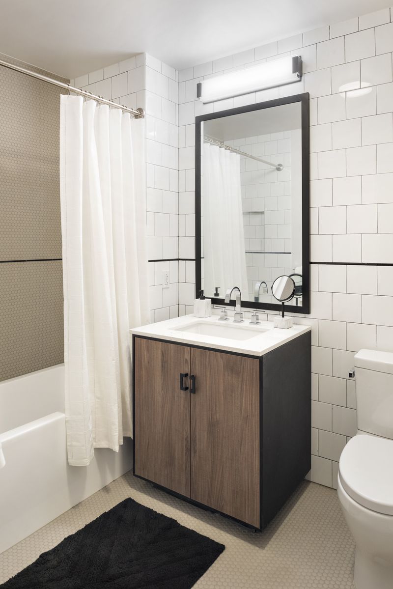 The Forge - Richlite Bathroom Vanity Cabinets - Queens, NY - Case Study