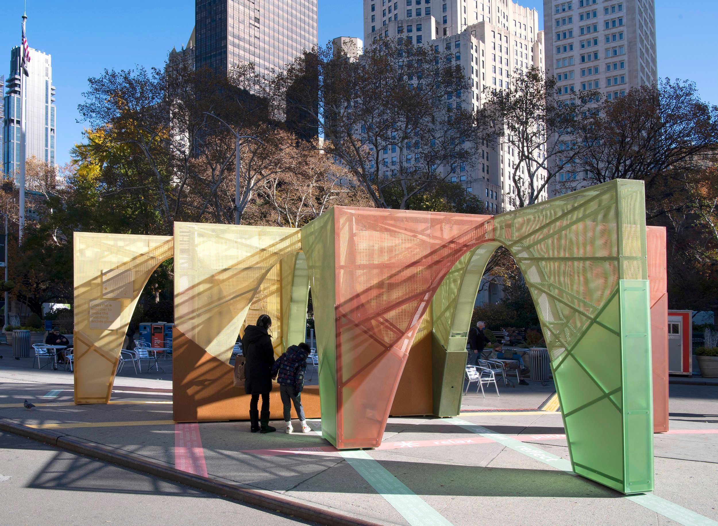 Suberra Cork - Interwoven Installation - Flatiron Plaza - Case Study