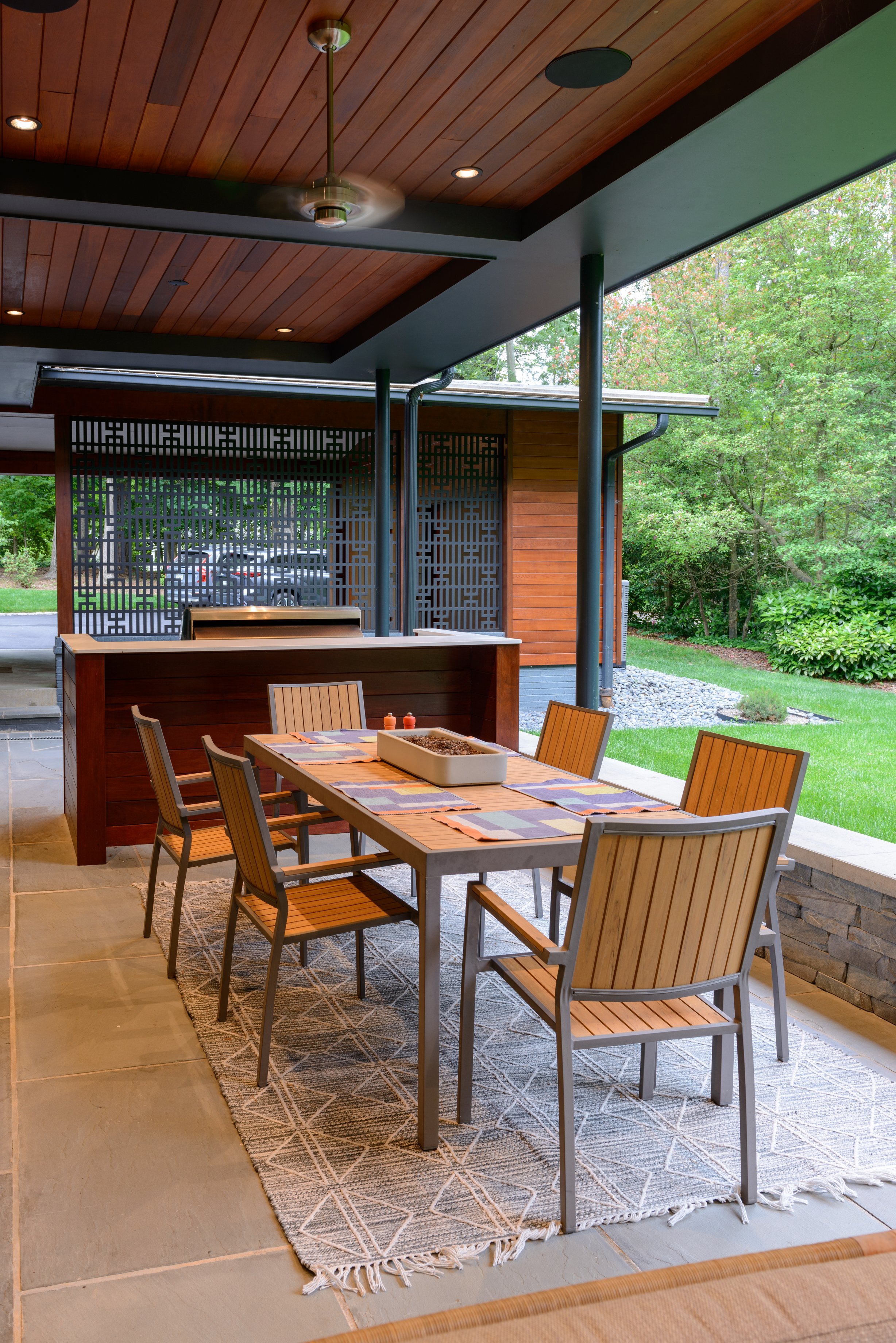 Tekstur Custom Exterior Partition - Private Residence - Richmond, Va ...