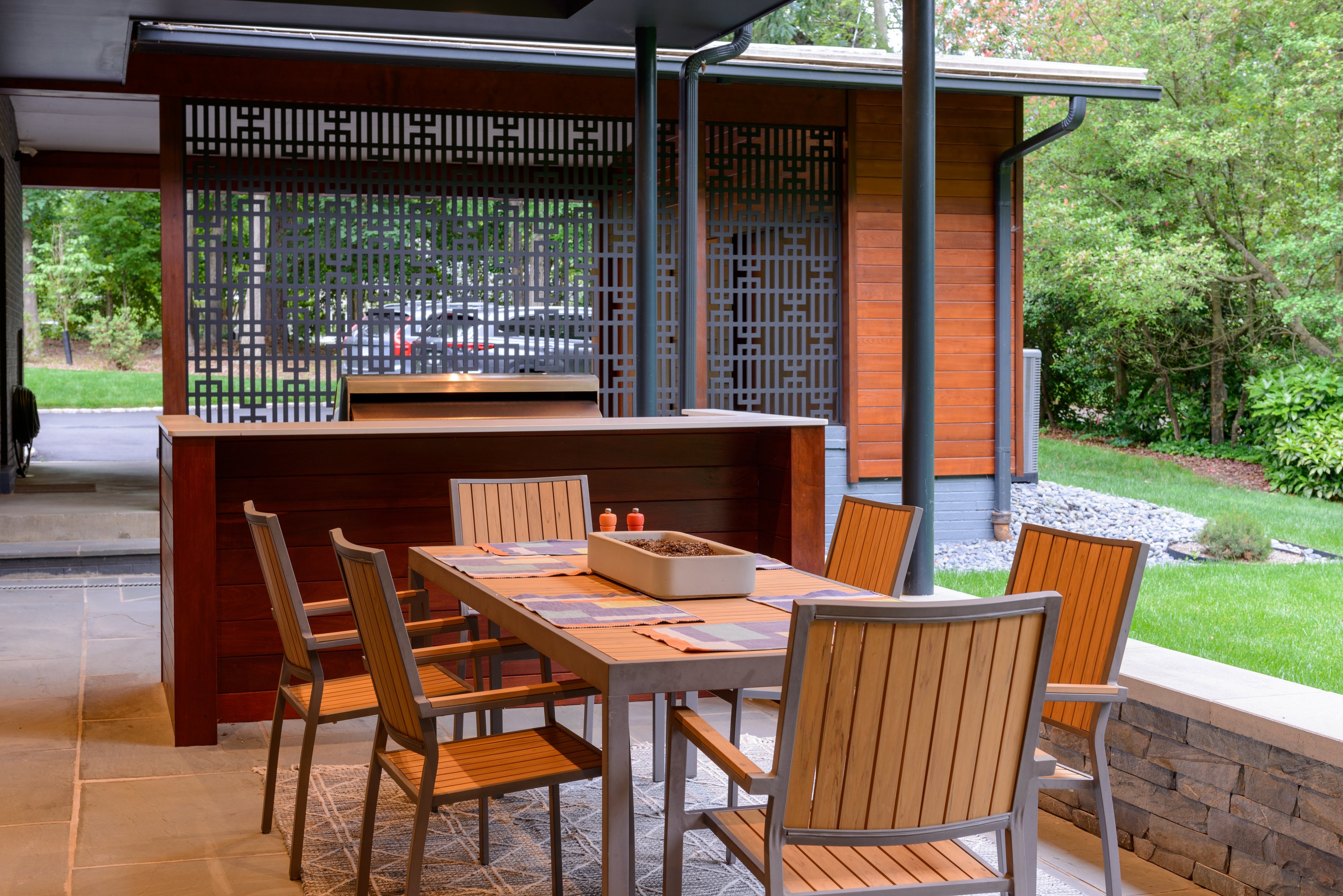 Tekstur Custom Exterior Partition - Private Residence - Richmond, Va ...