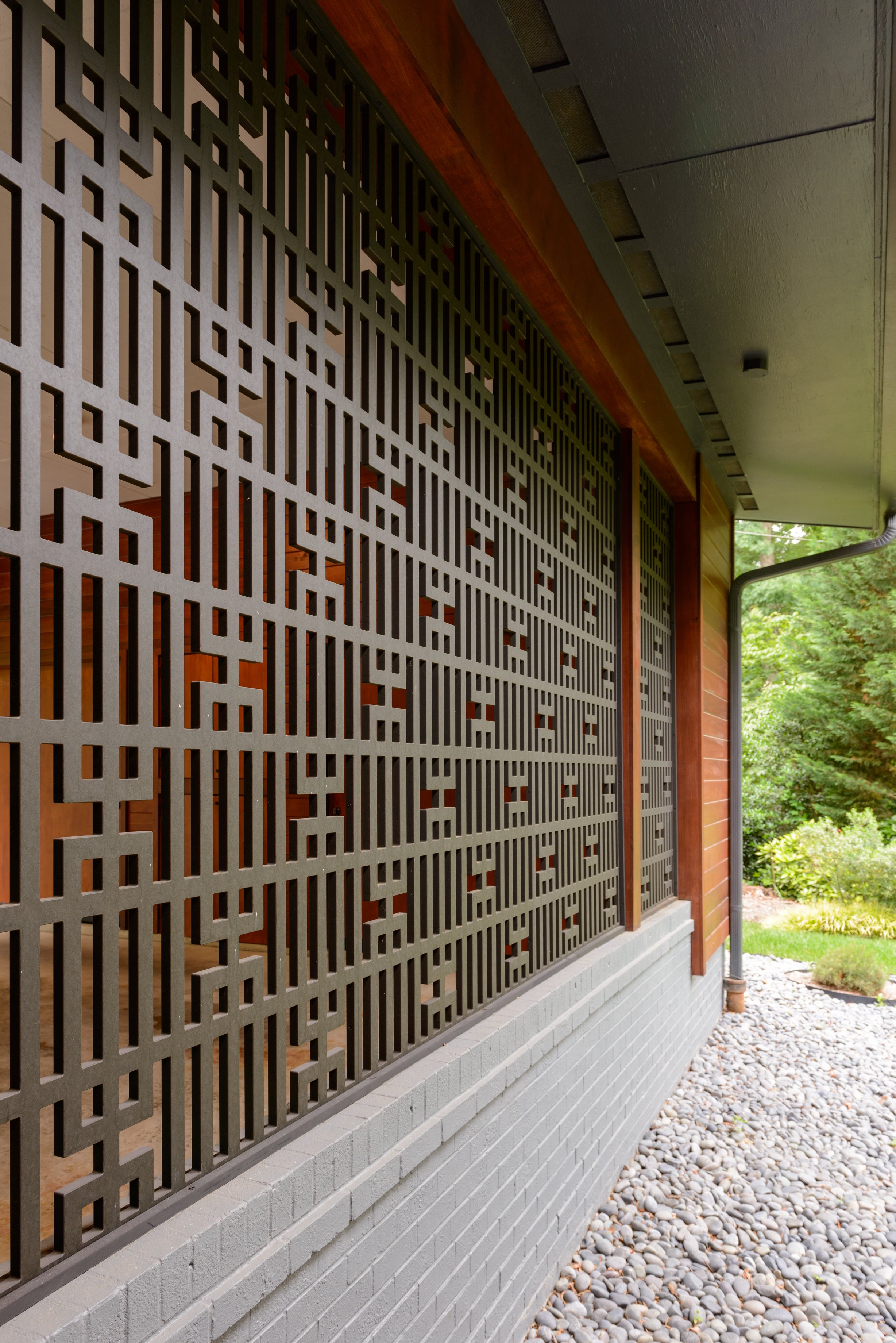 Tekstur Custom Exterior Partition - Private Residence - Richmond, Va ...