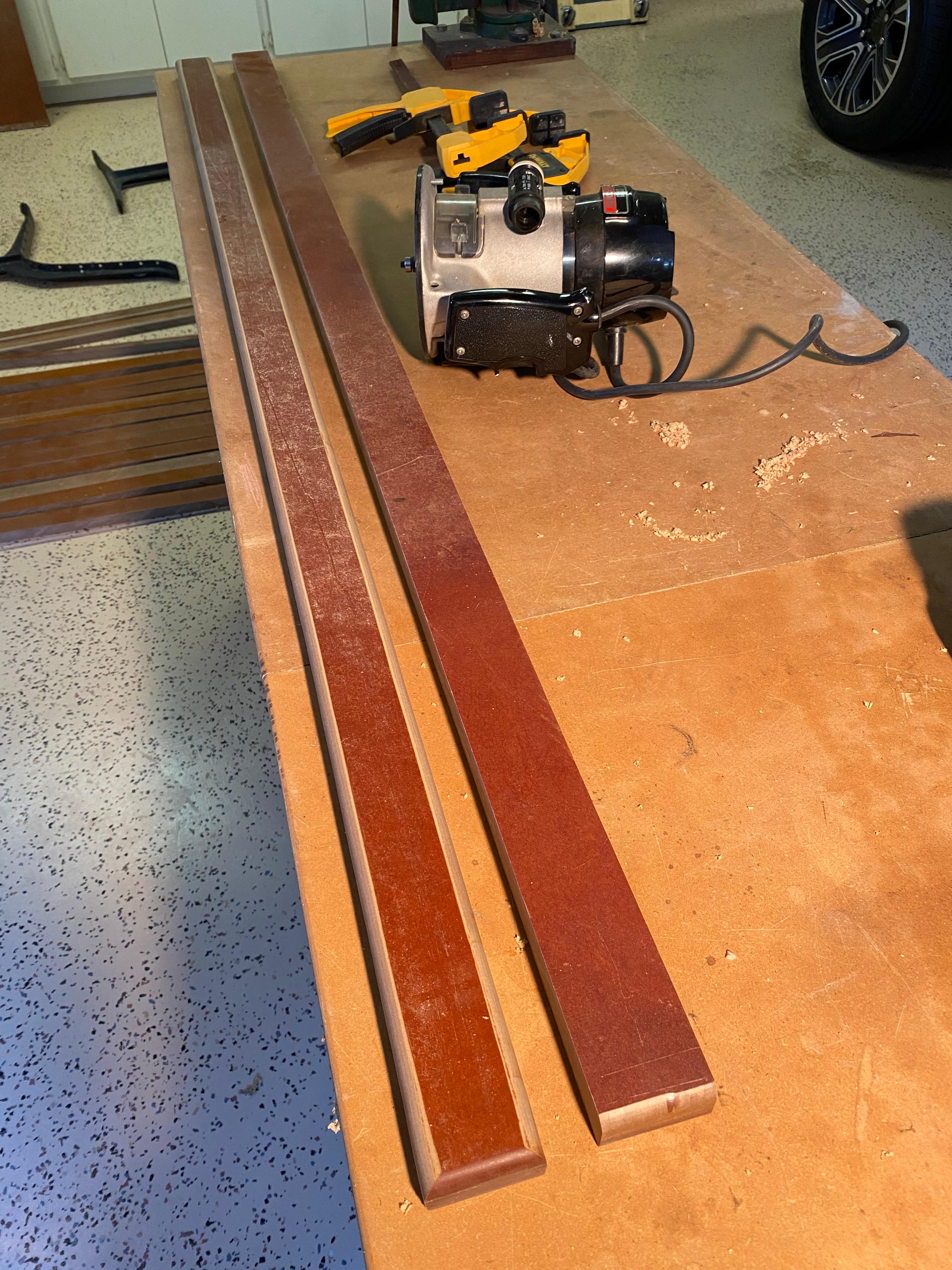 20-year-old Richlite Countertops Upcycled into a Park Bench