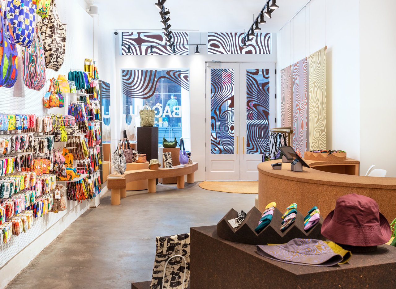 Suberra Cork Fixtures - Baggu Flagship Store - NYC - Case Study