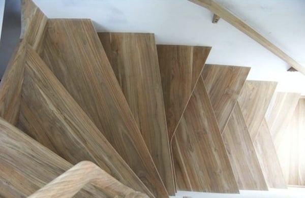 Proteak Lumber Residential Staggered Stairs