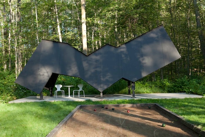 Richlite RainShadow Pavillion designed by David Salmela