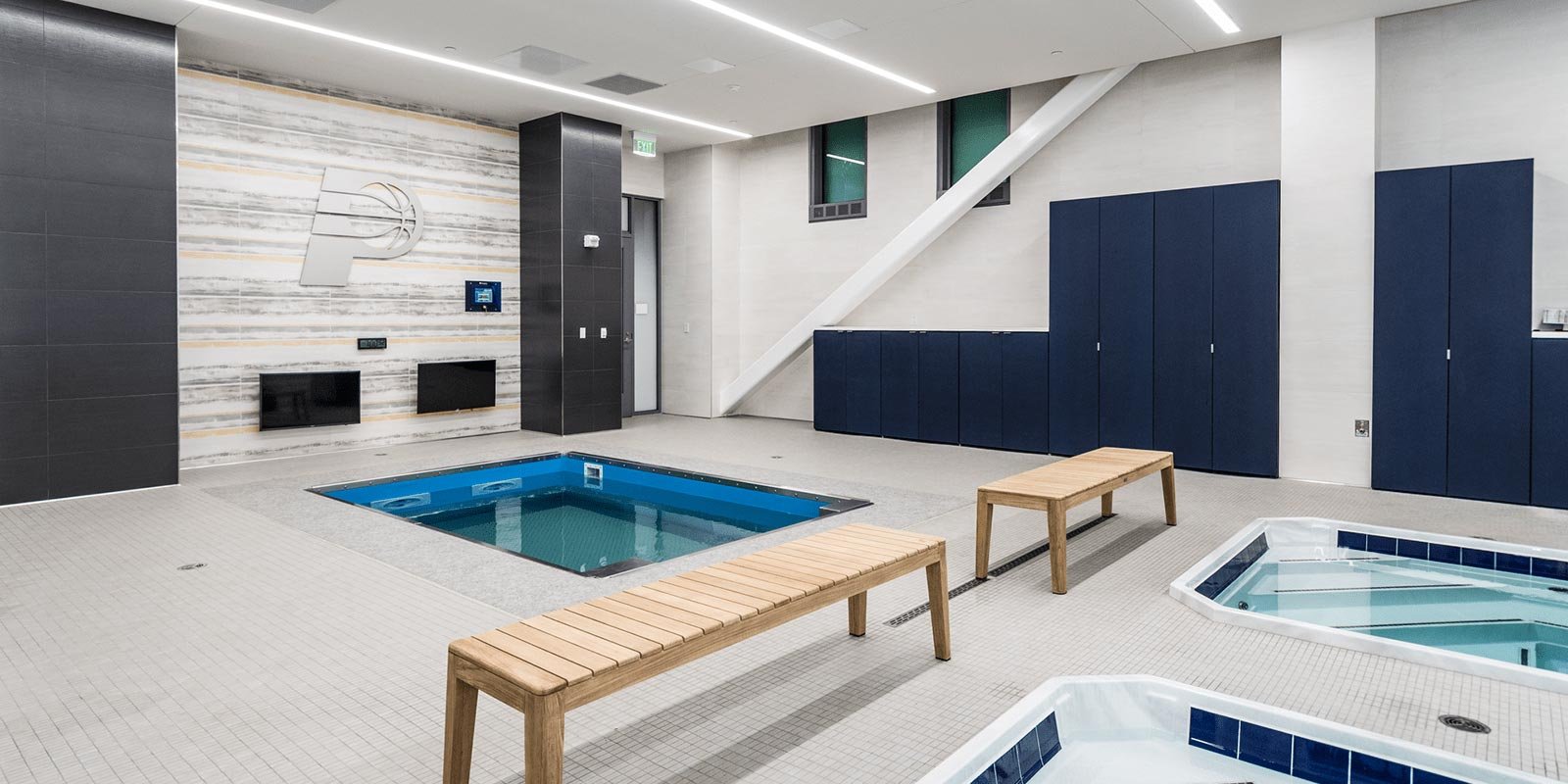 St. Vincent Center - Pacers Training Facility - Richlite Cabinets ...