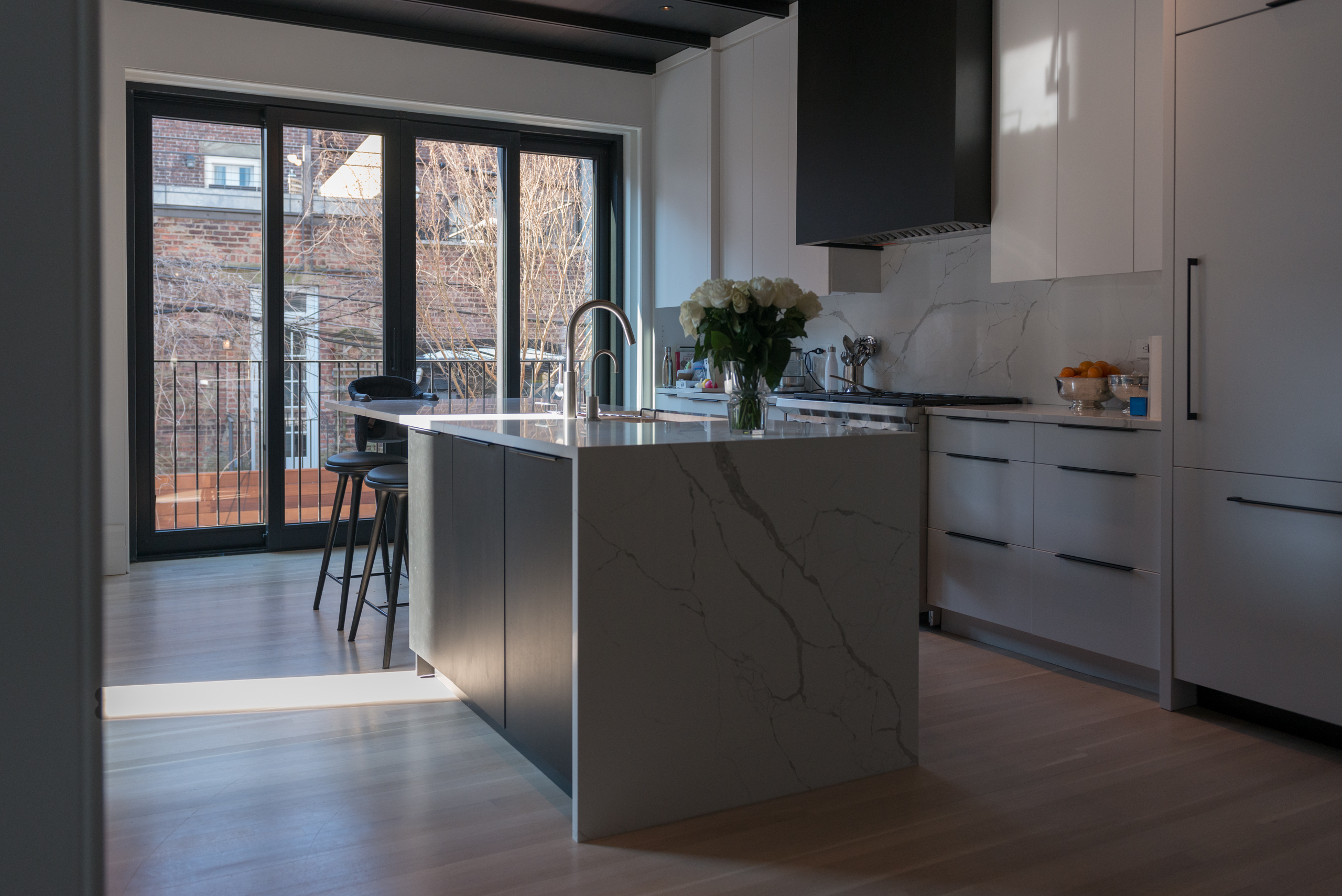 New York Landmark Renovation - Richlite Cabinetry & Millwork - Case Study