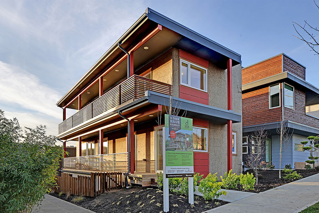 Thermacork used in DWELL Development's "Cork Haus"